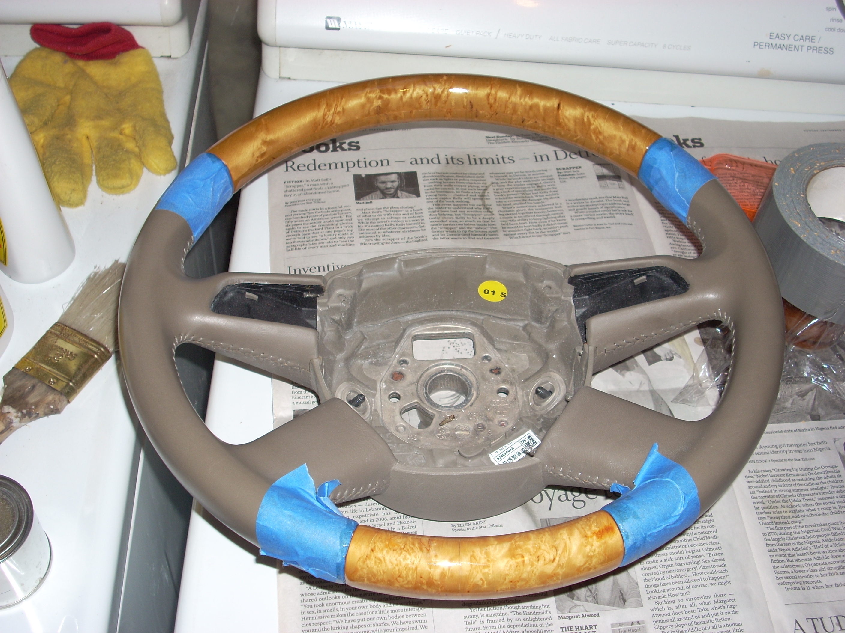 b7 steering wheel thread - Page 2